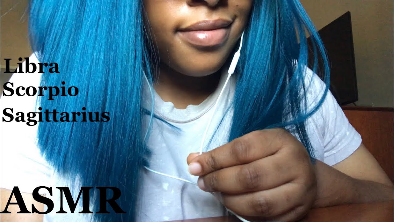 ASMR: Mouth sounds,Reading Zodiacs Libra, Scorpio,Sagittarius ...