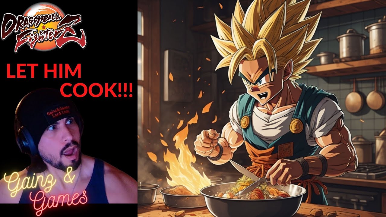 DBFZ: SSJ Goku Cooking Makes Them Rage Quit!!! #dbfz #dragonballz - YouTube