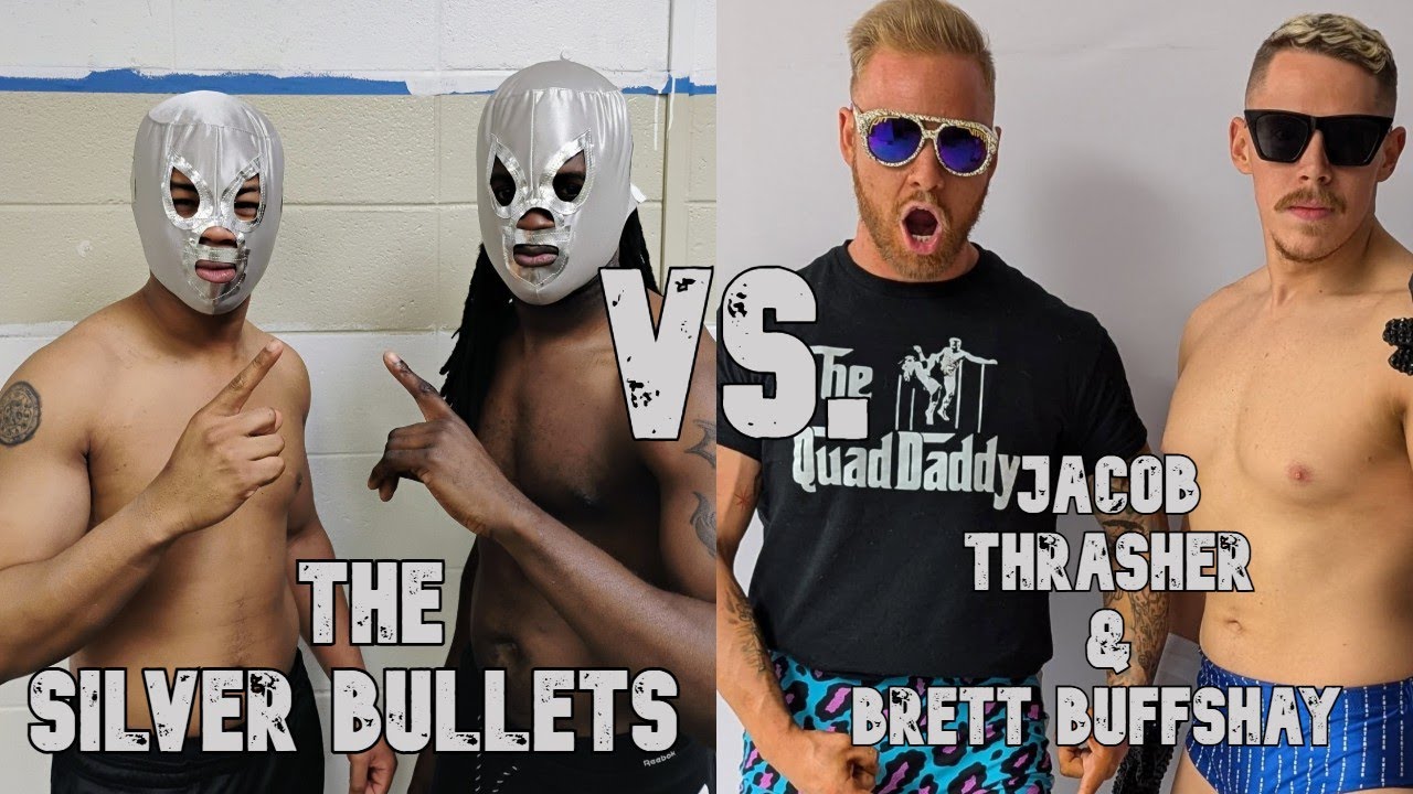 THE SILVER BULLETS VS JACOB THRASHER & BRETT BUFFSHAY AT OSW WRESTLING ...