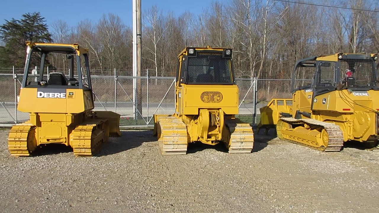 2010 John Deere 700J LGP Dozer LOW HOURS C&C Equipment - YouTube