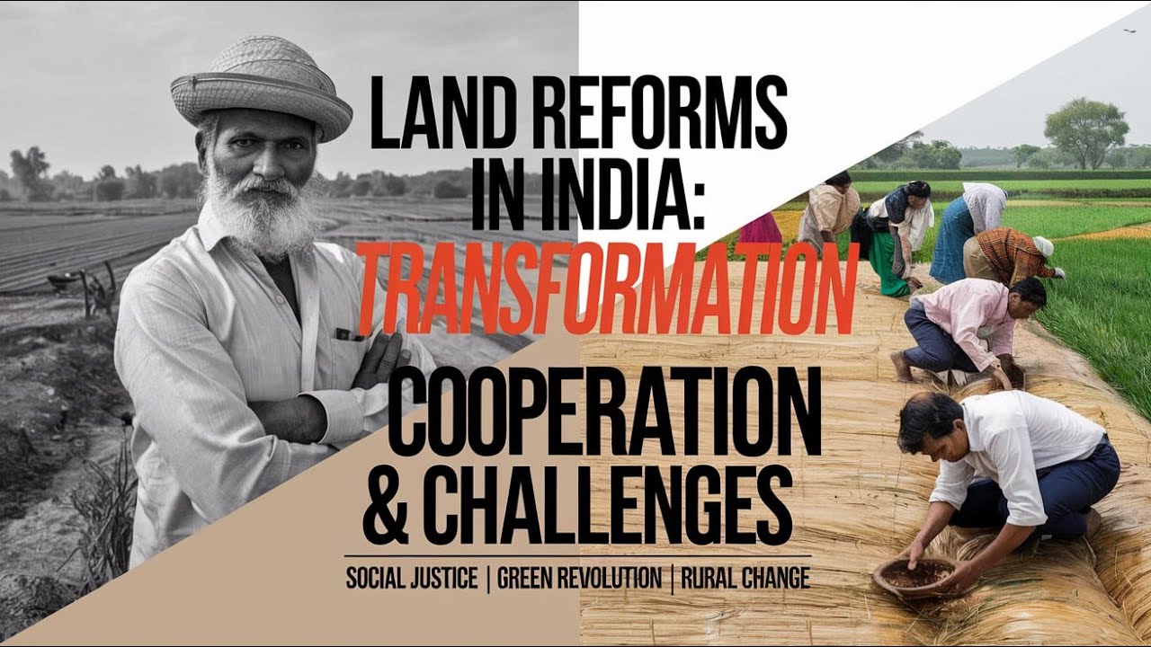 Comprehensive Overview of Land Reforms in India - YouTube