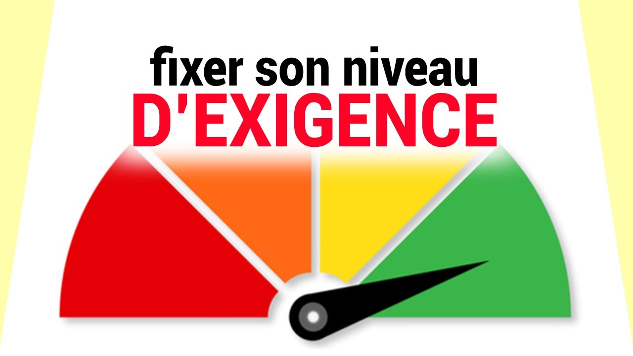 Réussir à l'école : comment fixer son niveau d'exigence ? - YouTube