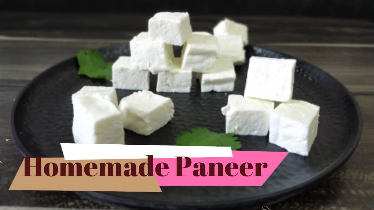 How to make paneer at home | Make soft paneer without lemon - YouTube