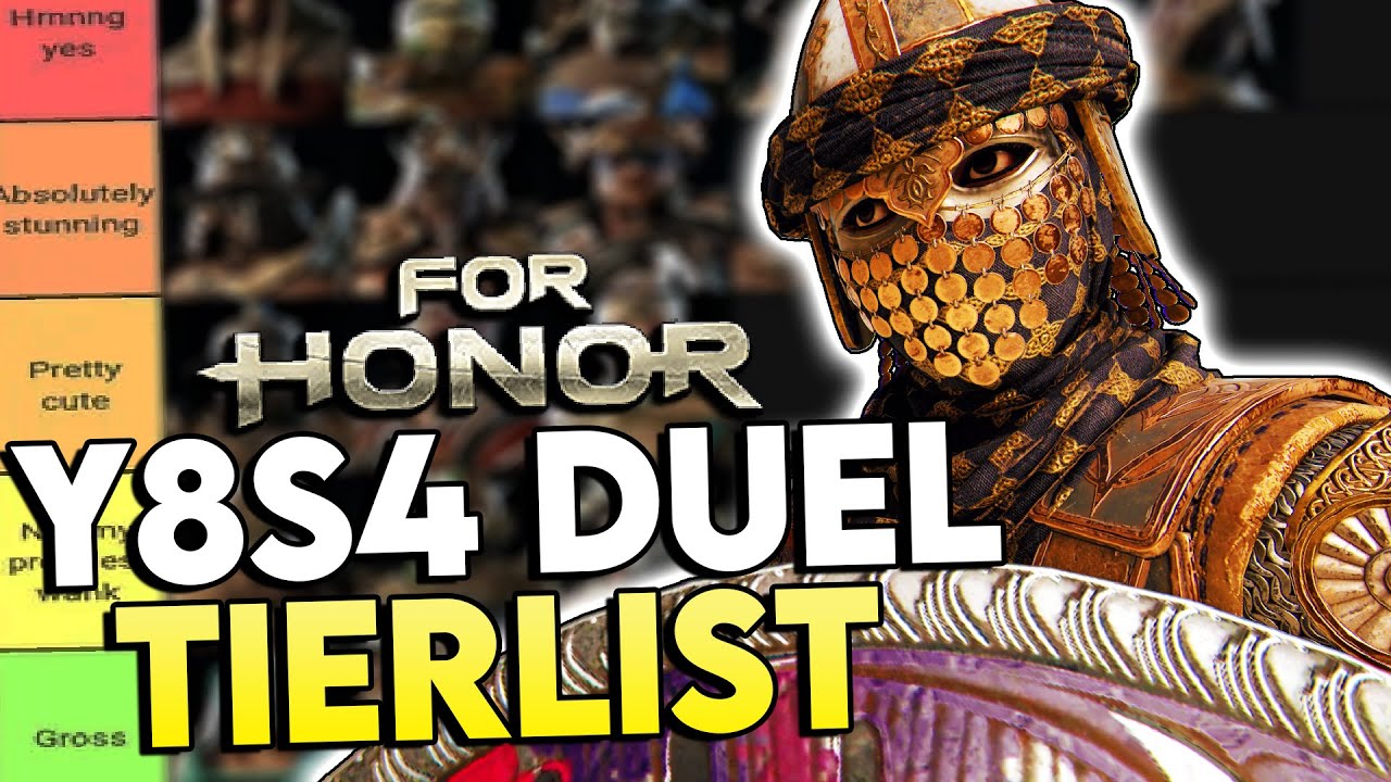 The BEST 1v1 Heroes In For Honor - Y8S4 1v1 Duel Tierlist w/ Bean ...