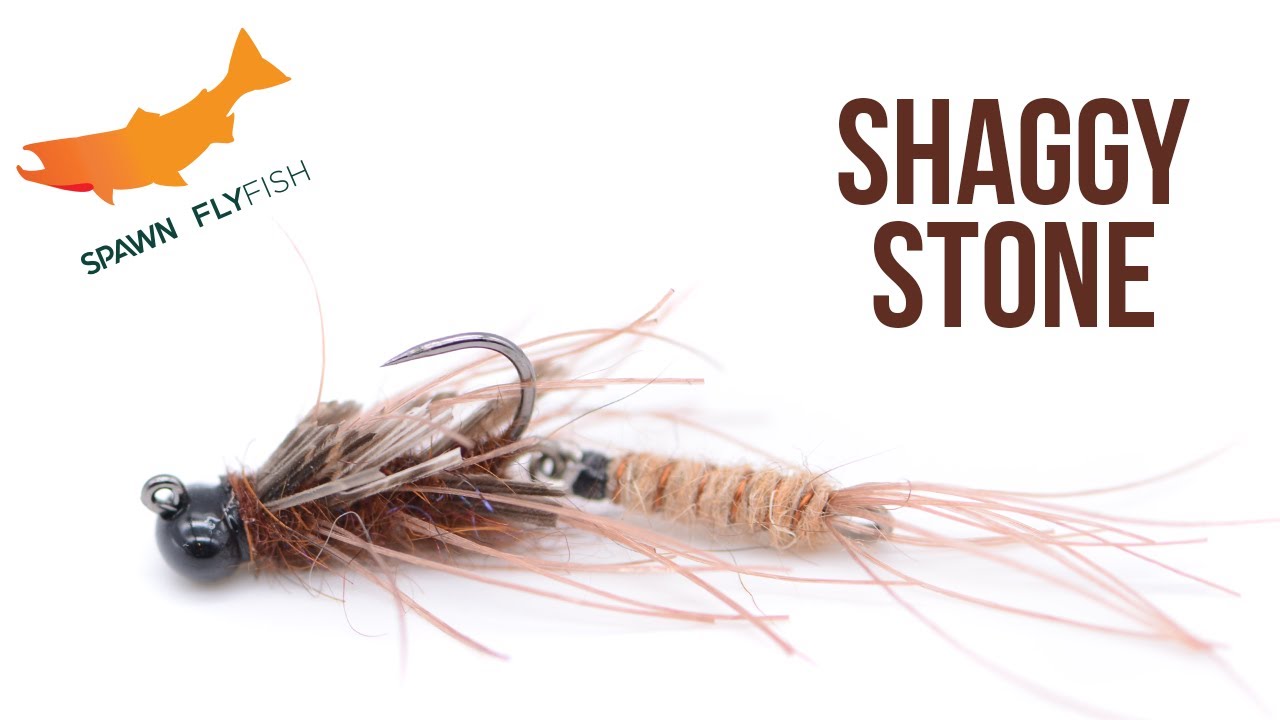 Shaggy Stone- Stonefly Pattern for Trout- Fly Tying Tutorial - YouTube