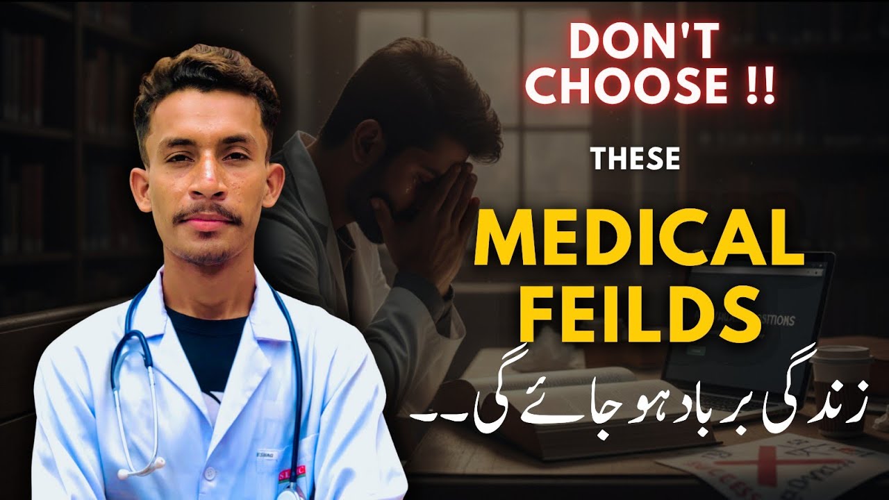 Don't choose these fields || 10 Best medical fields - YouTube