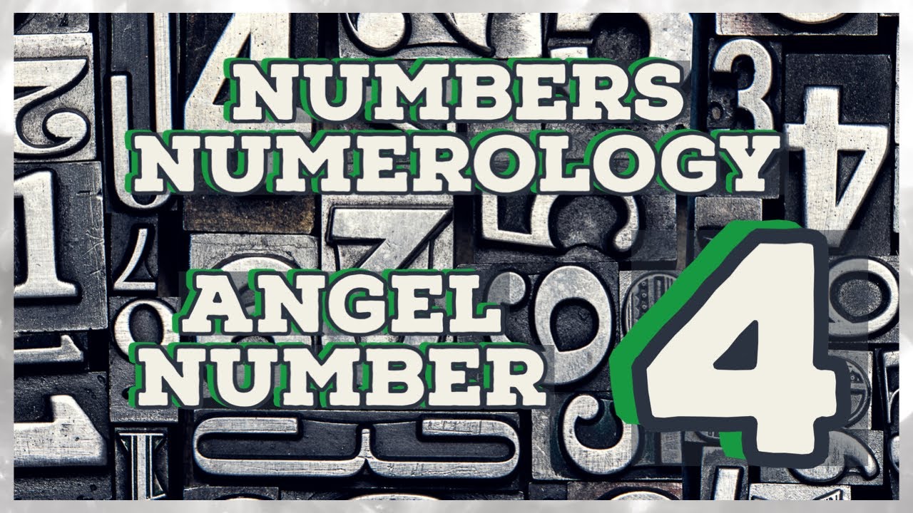 Angel Number 4 #numbers #numerology #angelnumber4 - YouTube