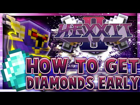 Hexxit 2 WALKTHROUGH | How To Get Diamonds Early & Dungeon Tactics ...