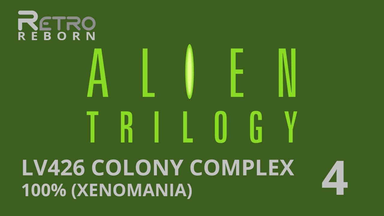 Alien Trilogy (DOS) - LV426 Colony Complex - 100% (Xenomania) 4 ...