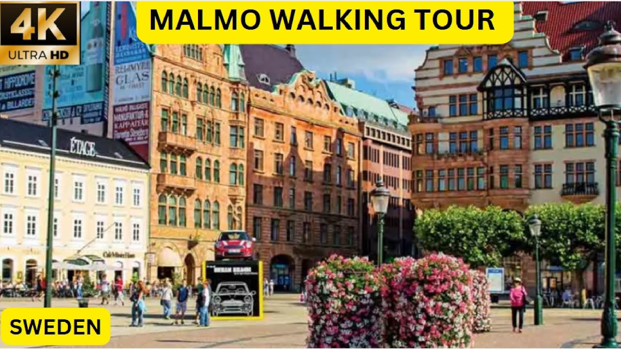 MALMO WALK | 4K ULTRA HD | SWEDEN -6 | BINU | SUB TITLES - YouTube