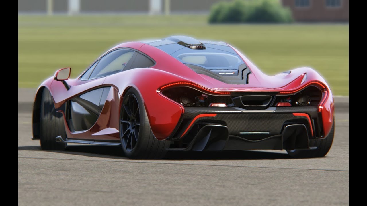 McLaren P1 at Top Gear Testing - YouTube