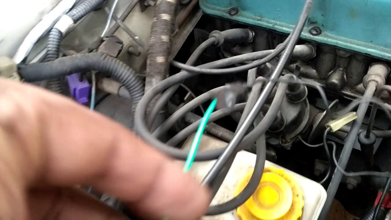 HEI ignition triggered by point condenser - YouTube