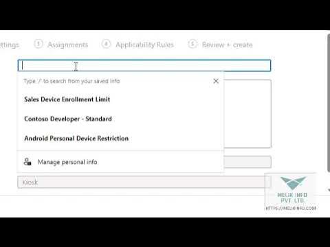 MD 102 Lab 8 Using a Configuration Profile to configure Kiosk mode - YouTube