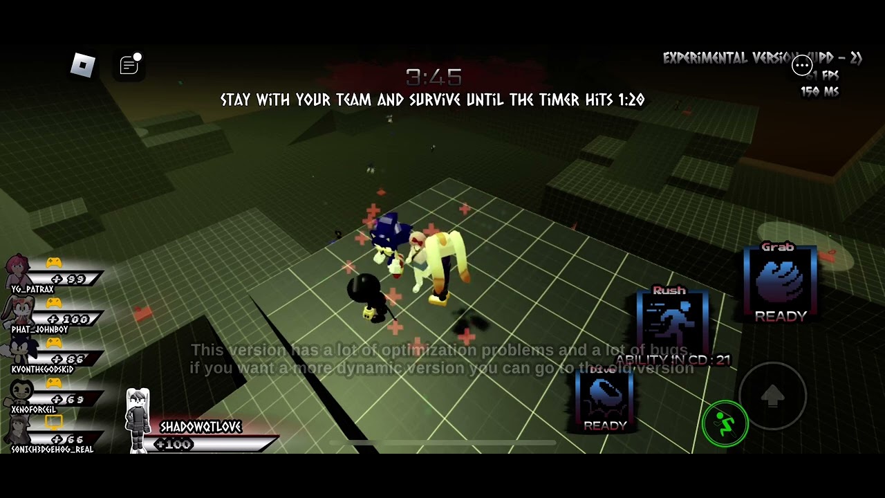 Roblox: Dimensional Coalescence: Experimental: healing group part 2 ...