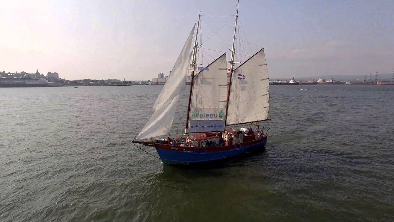 Quebec Goelette Grosse Île - YouTube