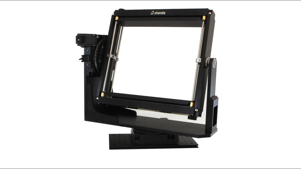 Large Goniometer Stage - YouTube