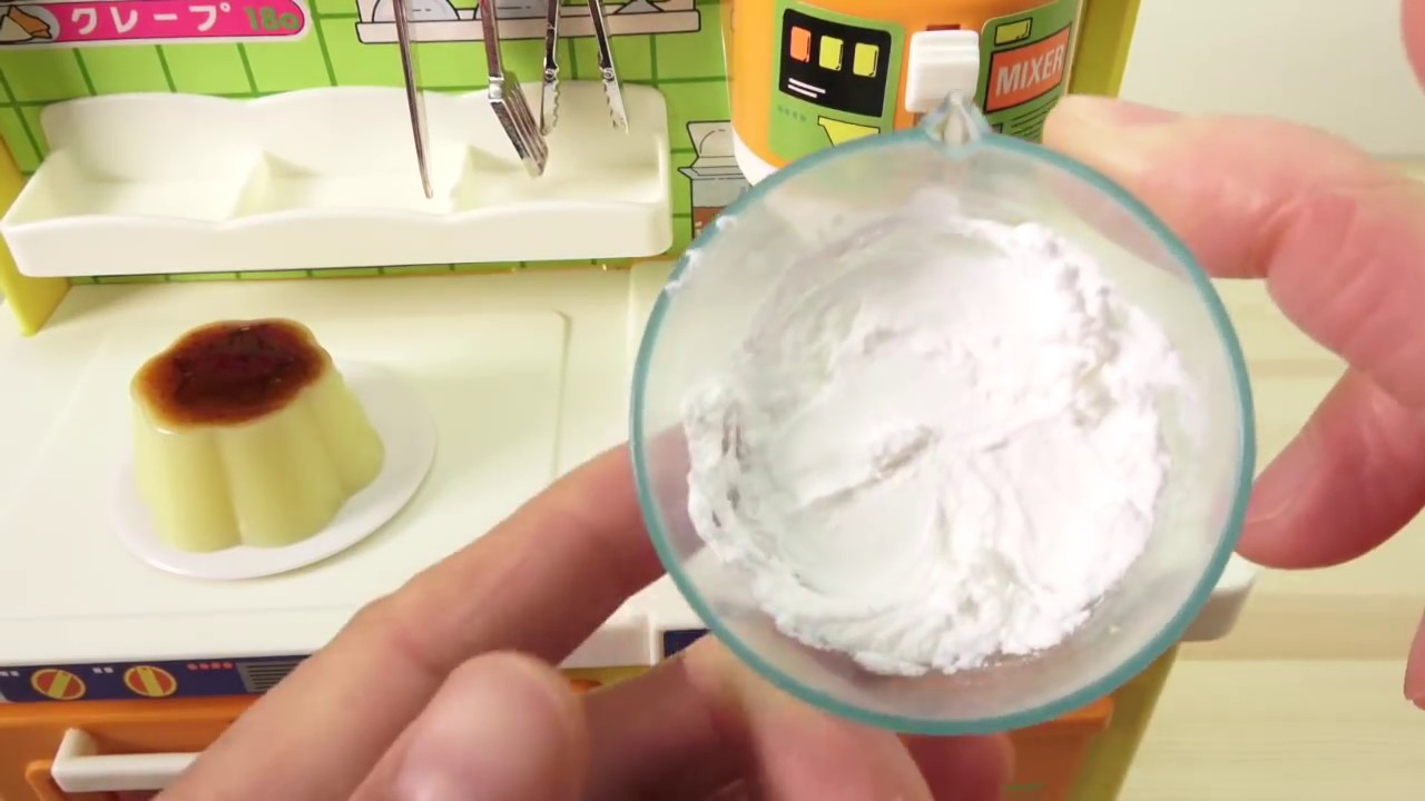 【Charmy Twin】Old Cooking Toys FRESH BAKERY Make a pudding - YouTube