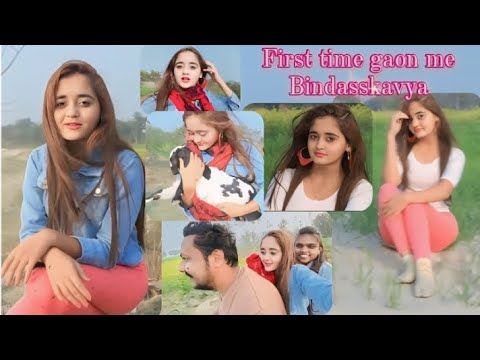 OMG! bindass kavya first time gaon me #bindasskavya bindass kavya ki gaon wali videos - YouTube