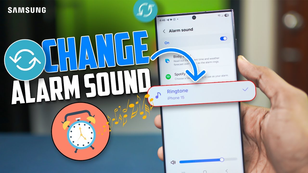 How To Change Alarm Sound On Samsung Galaxy Phones | Samsung Tips - YouTube