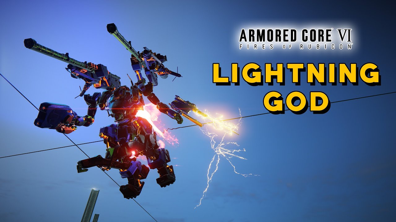 Armored Core 6: OVERPOWERED Lightning God Build - UNREAL DAMAGE - YouTube