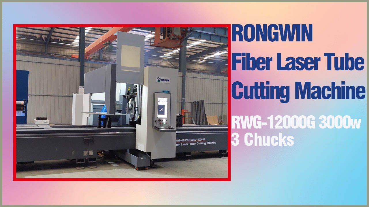 RONGWIN Hot Sale RWG-12000G 3000W Raycus Laser Source Fiber Laser Pipe ...