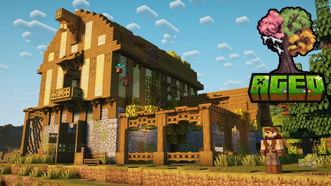 Let's Build a Barn!!! - Aged Modpack - Episode 6 - YouTube