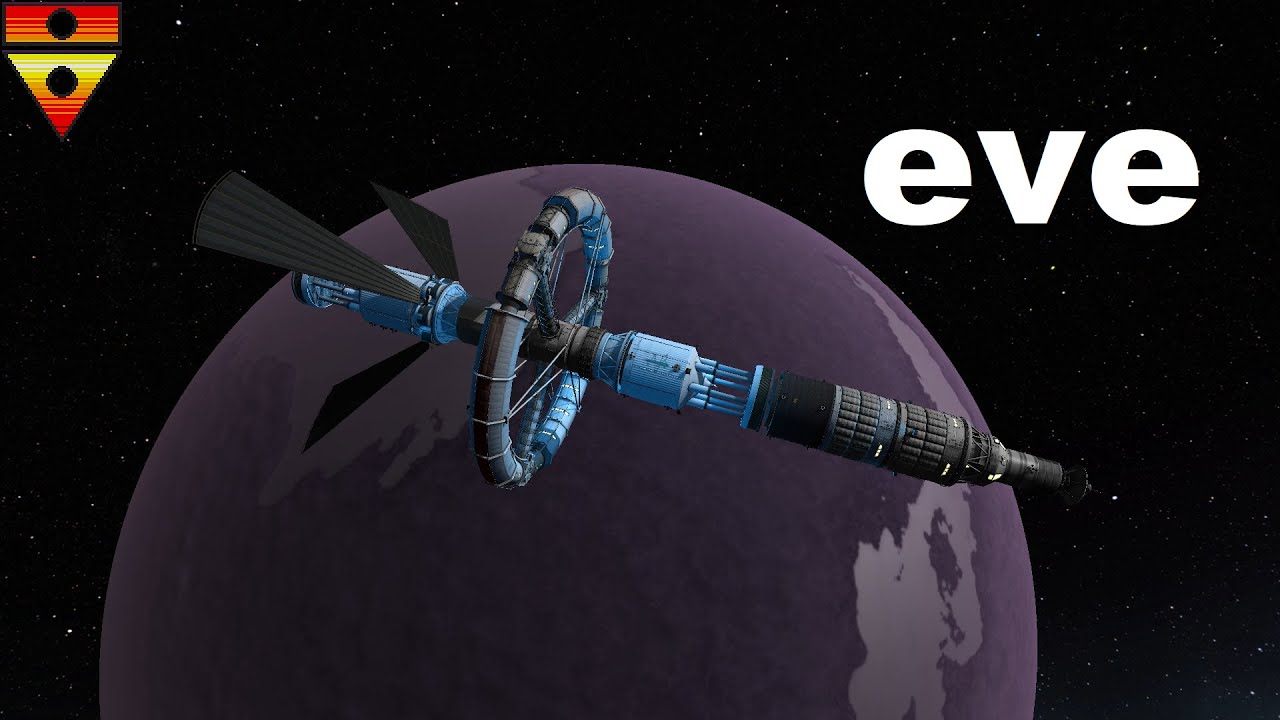 Modded KSP | Using overclocked Nuclear Pulse Engines to get to Eve ...