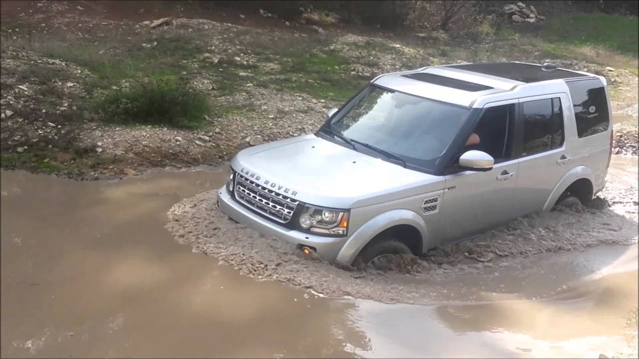 ...off-roading the new Land Rover LR4. - YouTube