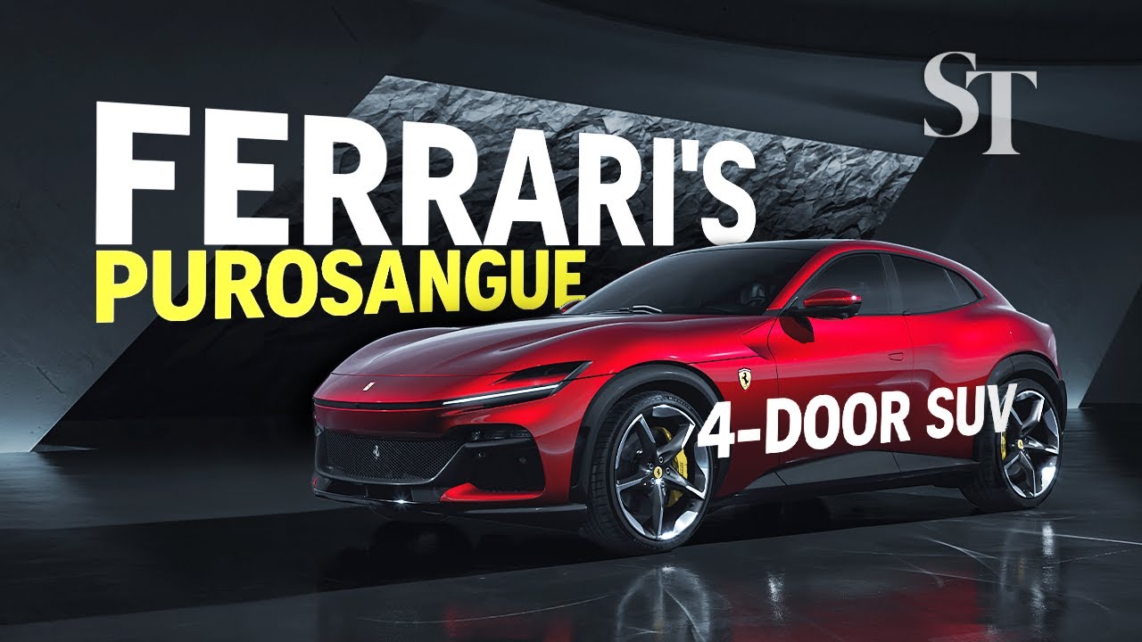 Ferrari’s first SUV: Test-driving the Purosangue - YouTube
