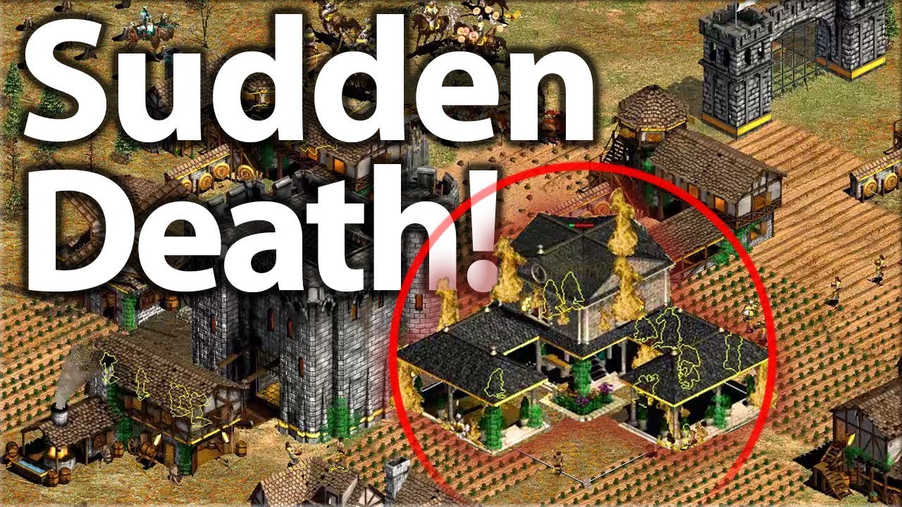 AoE2 Sudden Death on Hideout! - YouTube