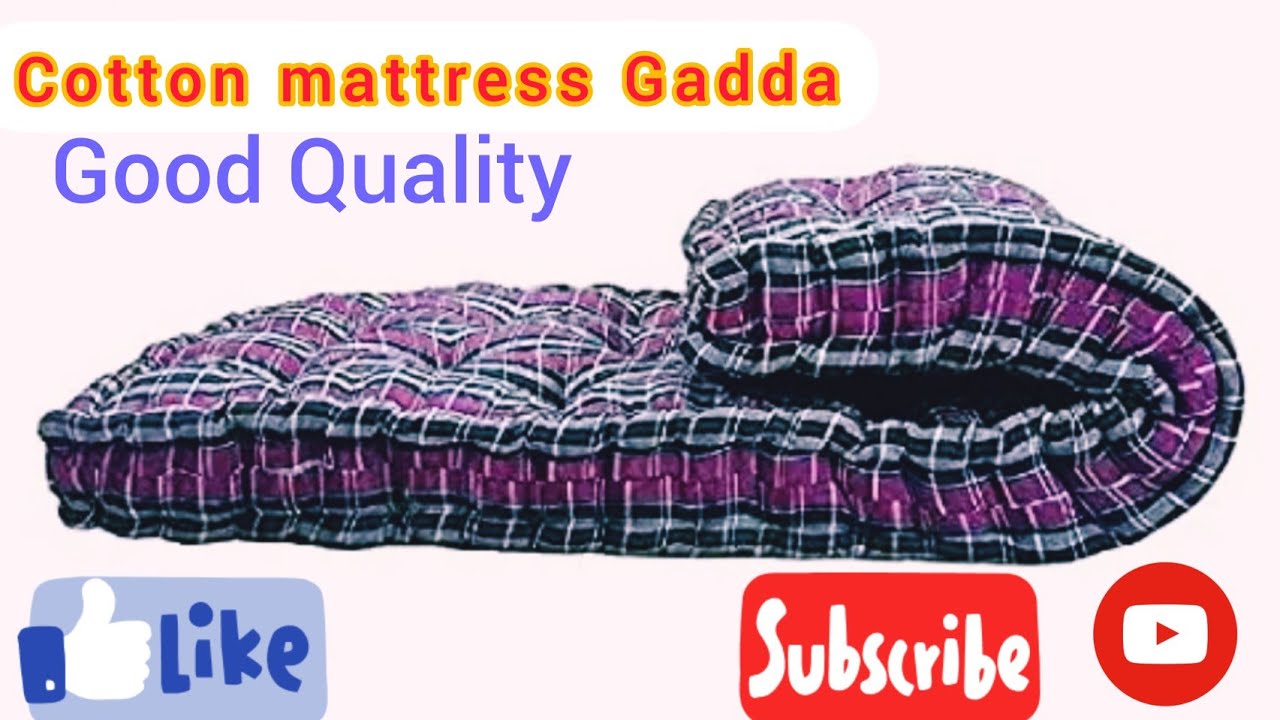 Cotton Mattress 🔥Gadda 🔥Unboxing for 👉AMAZON 🎁#2022# single Bed 💯 - YouTube