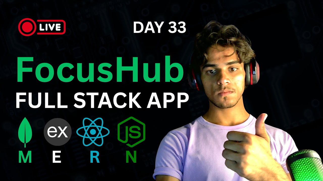full-stack Productivity Super App Build Live | MongoDB | ExpressJS ...