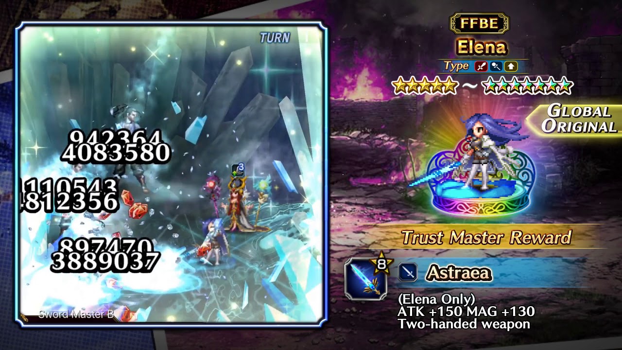 【FFBE】ELENA joins the fray!【Global】 - YouTube