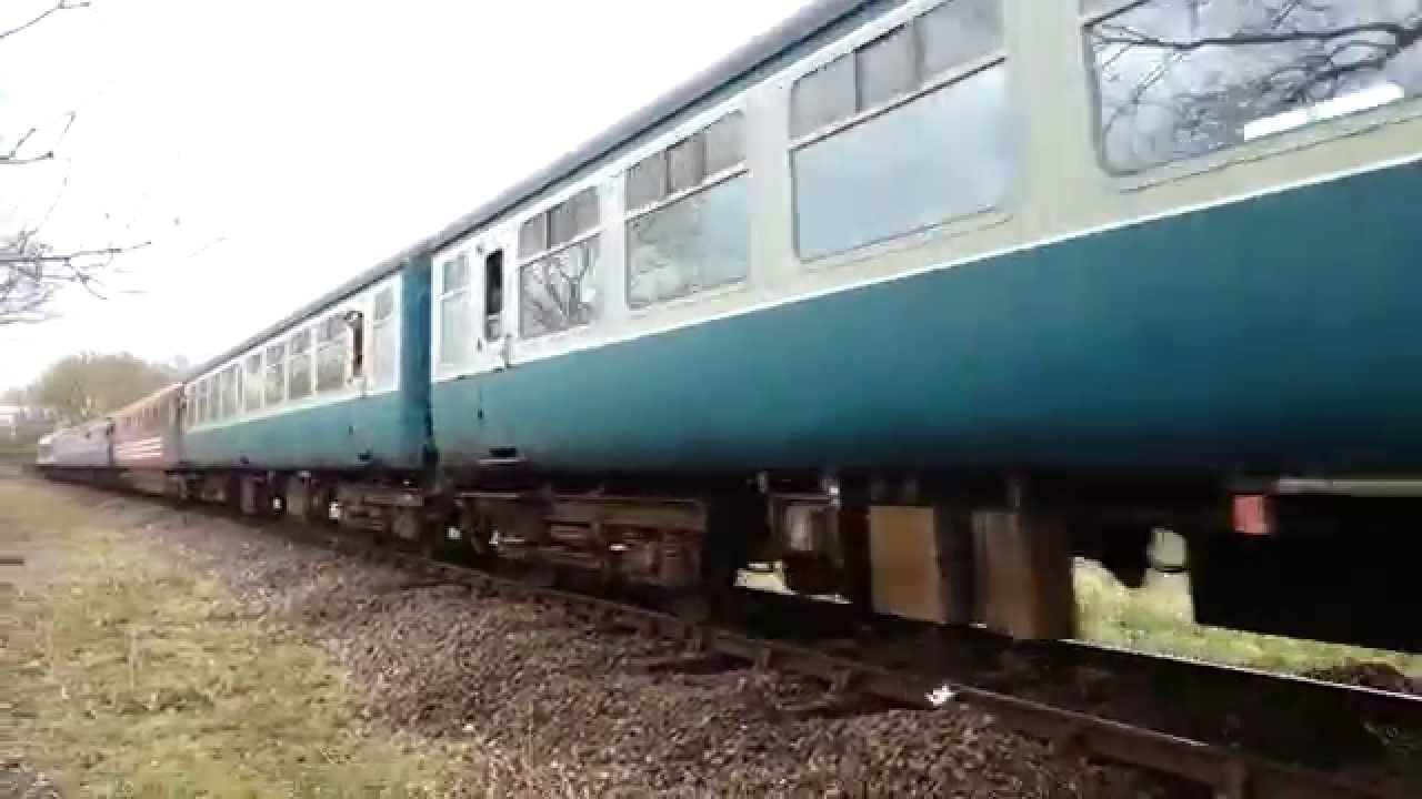 66733 near Yaxham (Mid-Norfolk Railway) - YouTube