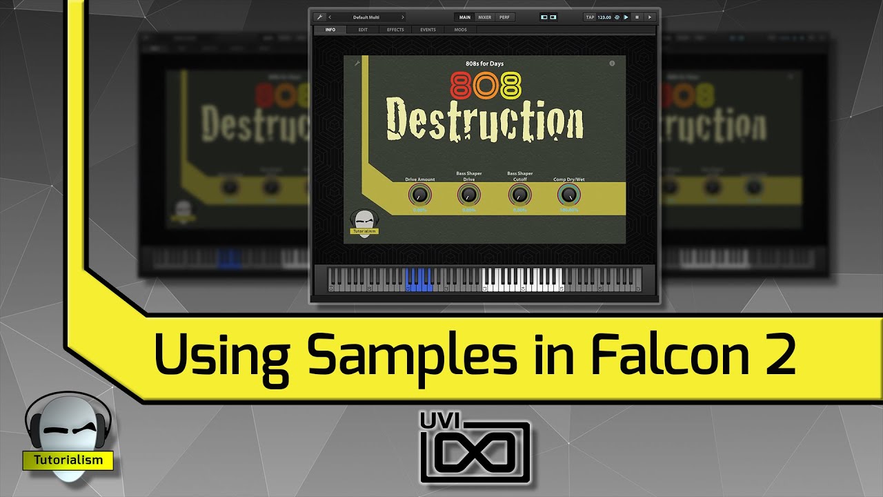 The Beginner's Guide to Using Samples in Falcon 2 by UVI - YouTube