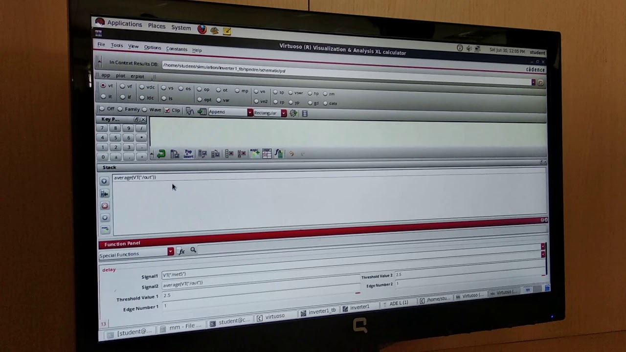 Average power and delay values for CMOS INVERTER design - YouTube