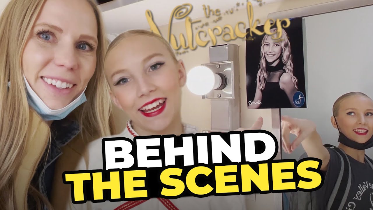 Back Stage at the ballet with Brielle! - YouTube