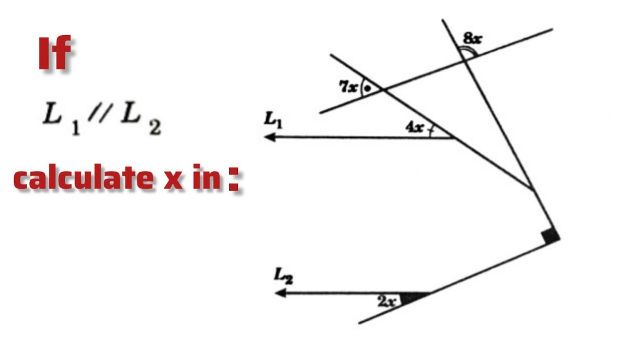 angles, intermediate, parallel lines - YouTube