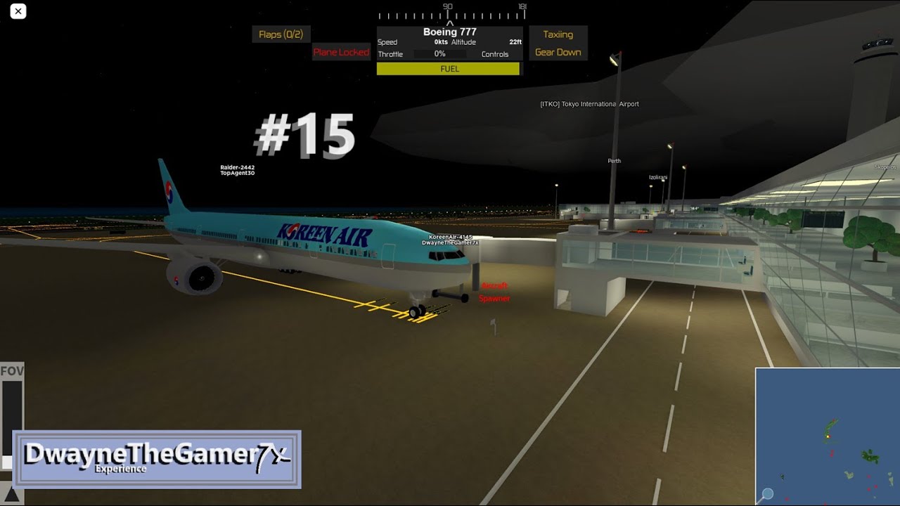 Gameplay #15 | Roblox Pilot training flight simulator - YouTube