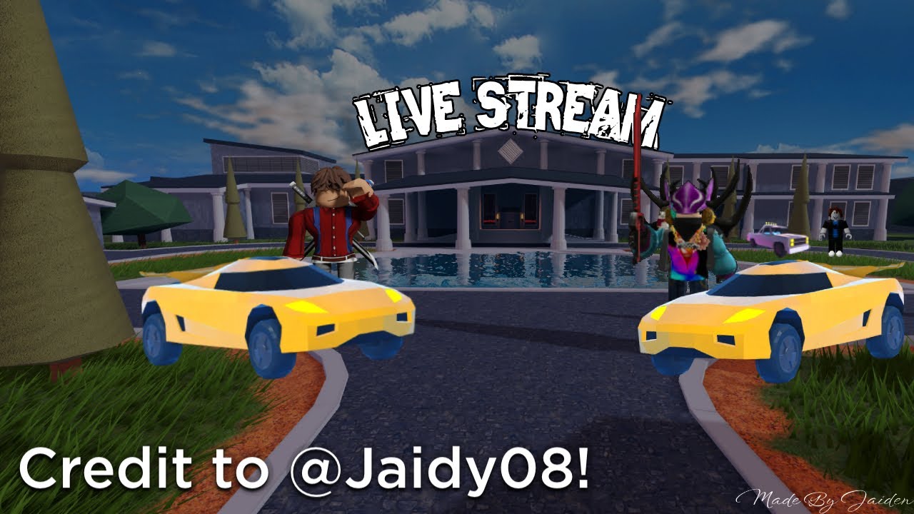 🔴 Grinding for NEW Hyperchromes!! // Playing Roblox Jailbreak Live ...