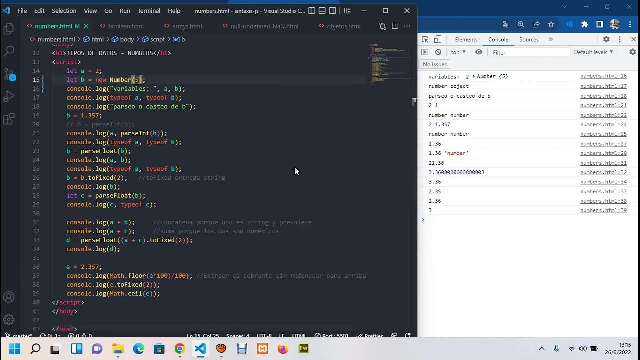 Javascript Strings Numbers Boolean Youtube