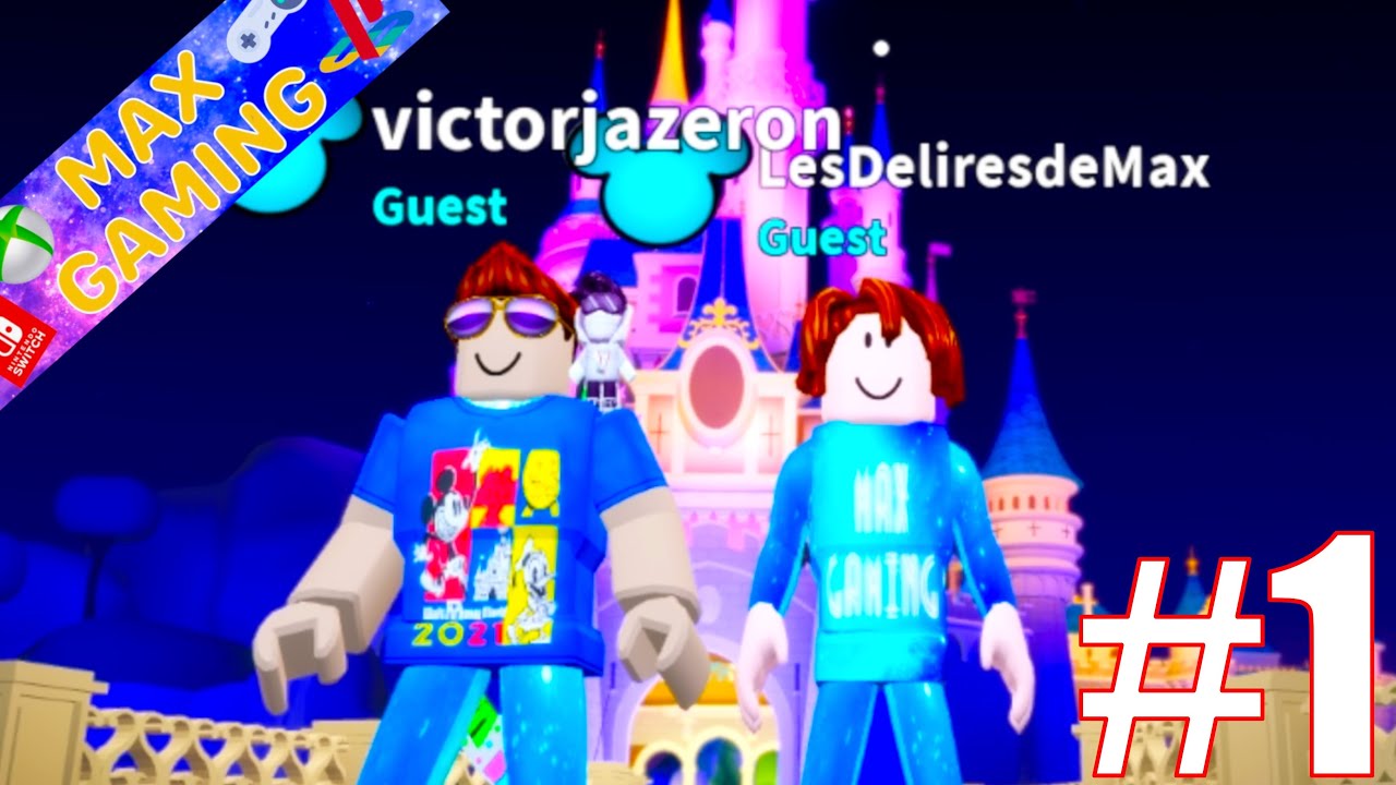 LE PLUS BEAU DISNEY SUR ROBLOX C’EST MAGIQUE ! Roblox Magic Kingdom ...