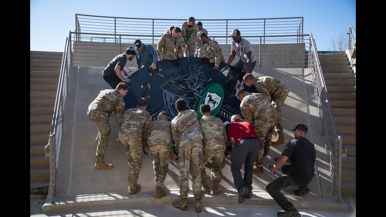 10th Special Forces Group, 2nd Battalion Monument Installation with 3-D ...