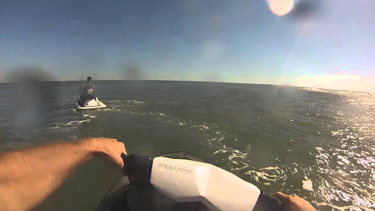 Wave Jumping on a SeaDoo Spark - YouTube