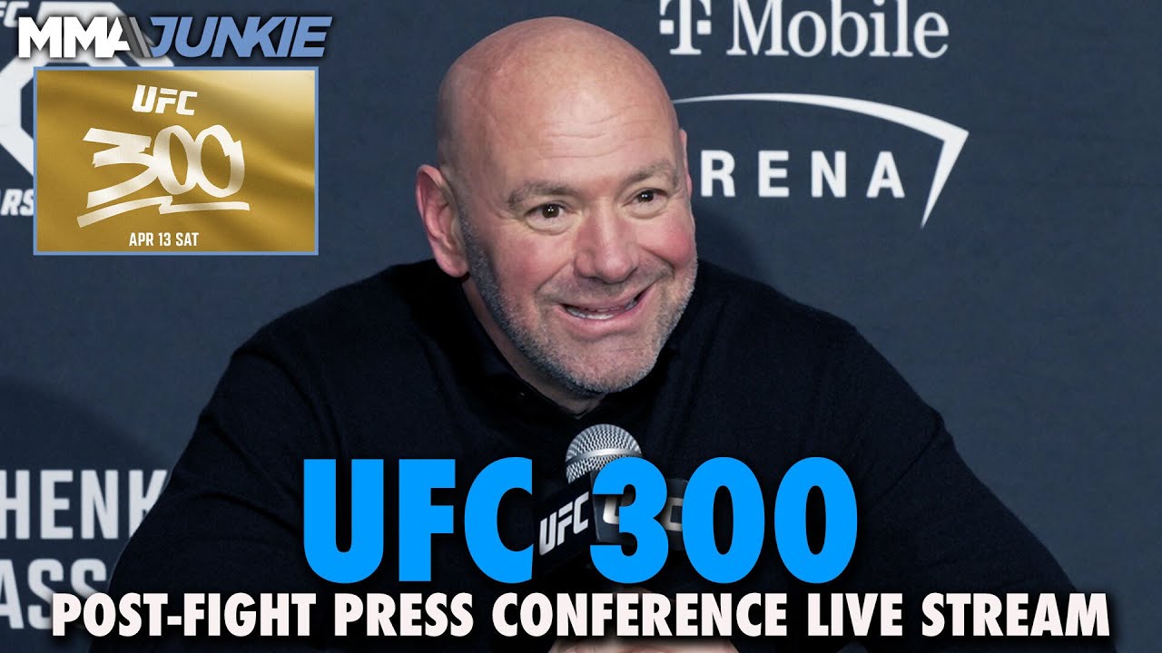 UFC 300: Pereira vs. Hill Post-Fight Press Conference | Sat. 10 p.m. PT ...