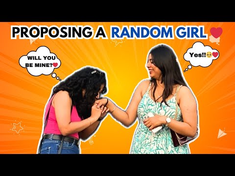 Asking A Random Girl For A Kiss 💋🫣 Lesbian Prank| Funny Video| Prank Video| Public Reaction| Pranks