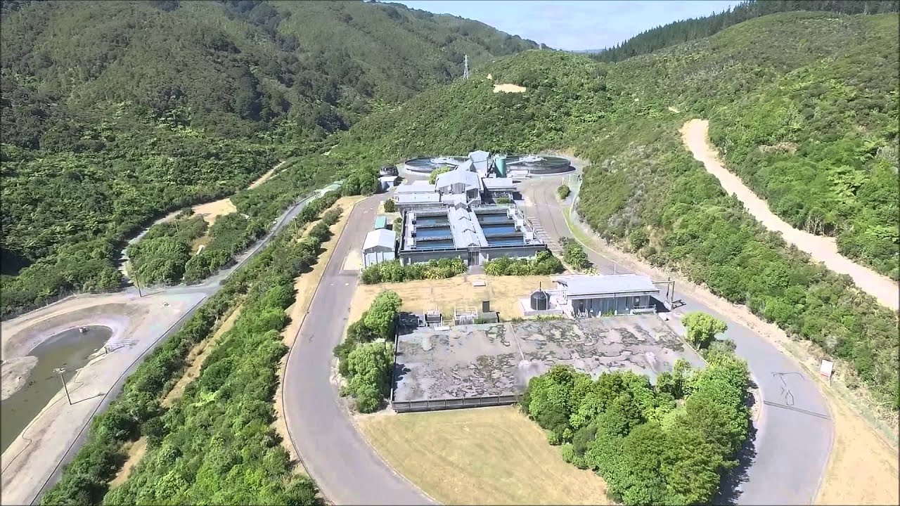 Te Marua water treatment plant - YouTube