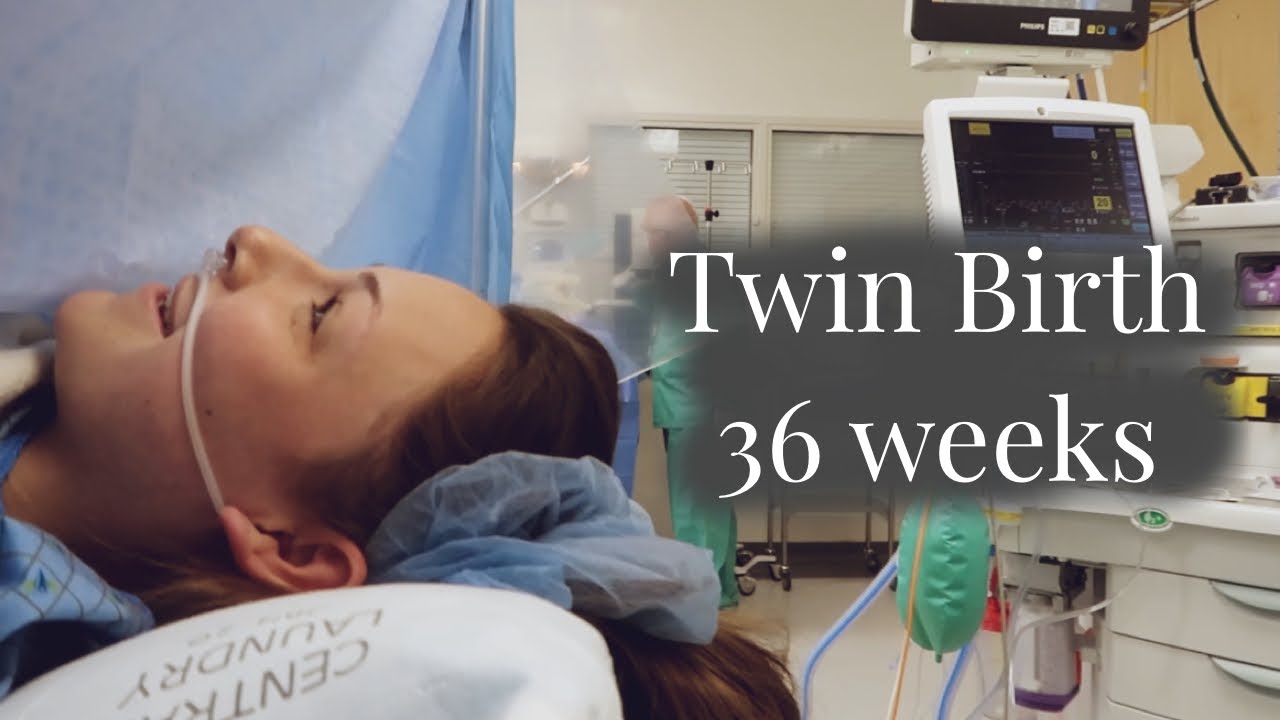 Our Twin Birth Vlog!! 36 weeks + NAME REVEAL - YouTube