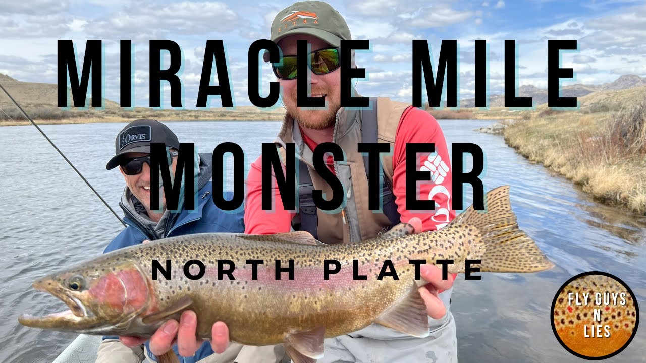 Drift Boat Battle! Enormous 22-Inch Rainbow Trout on the Miracle Mile ...