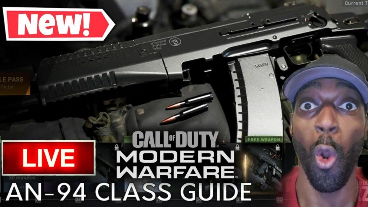 **MAXING OUT NEW GUN AN-94** WARZONE CALL OF DUTY LIVE STREAM - YouTube